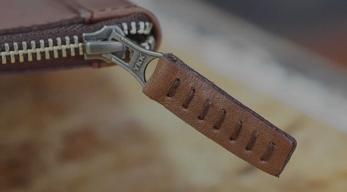 DIY: HAND STITCHED PULL TABS by Capra Leather