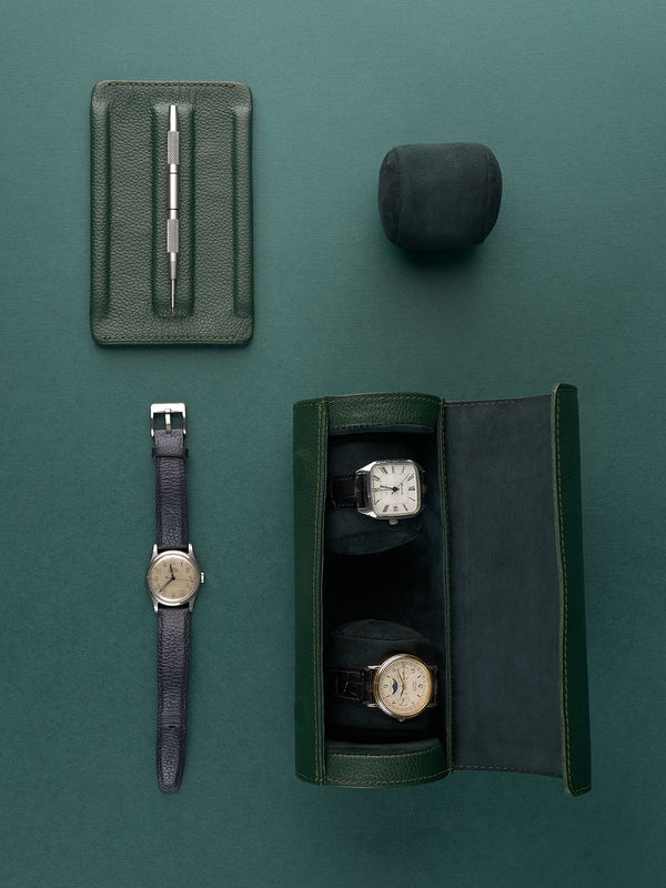 Travel Watch Cases, Watch Rolls & Glasses Case by Capra Leather