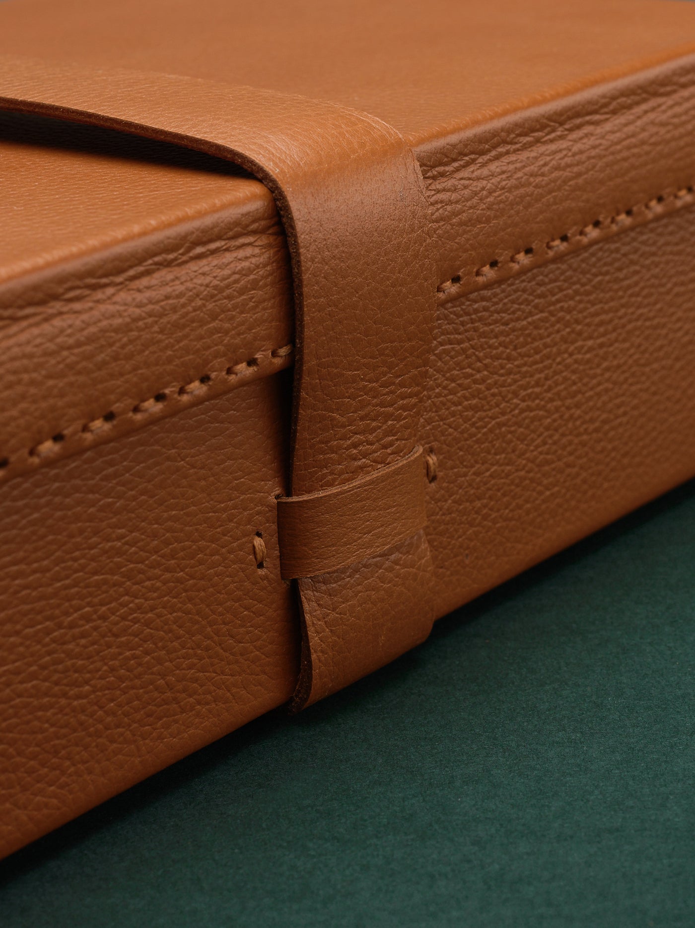 Watch Box · Tan by Capra Leather