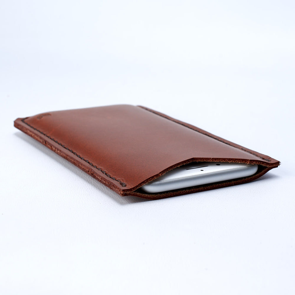 Handmade iPhone Leather Case · Acorn by Capra Leather