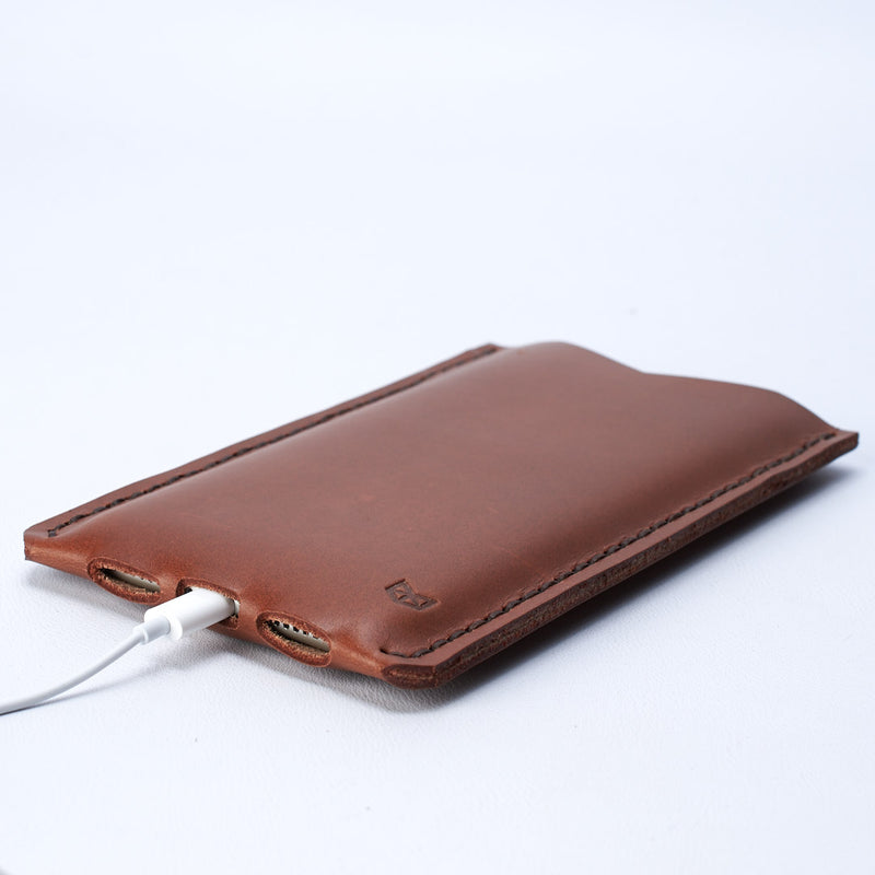 Handmade iPhone Leather Case · Acorn by Capra Leather
