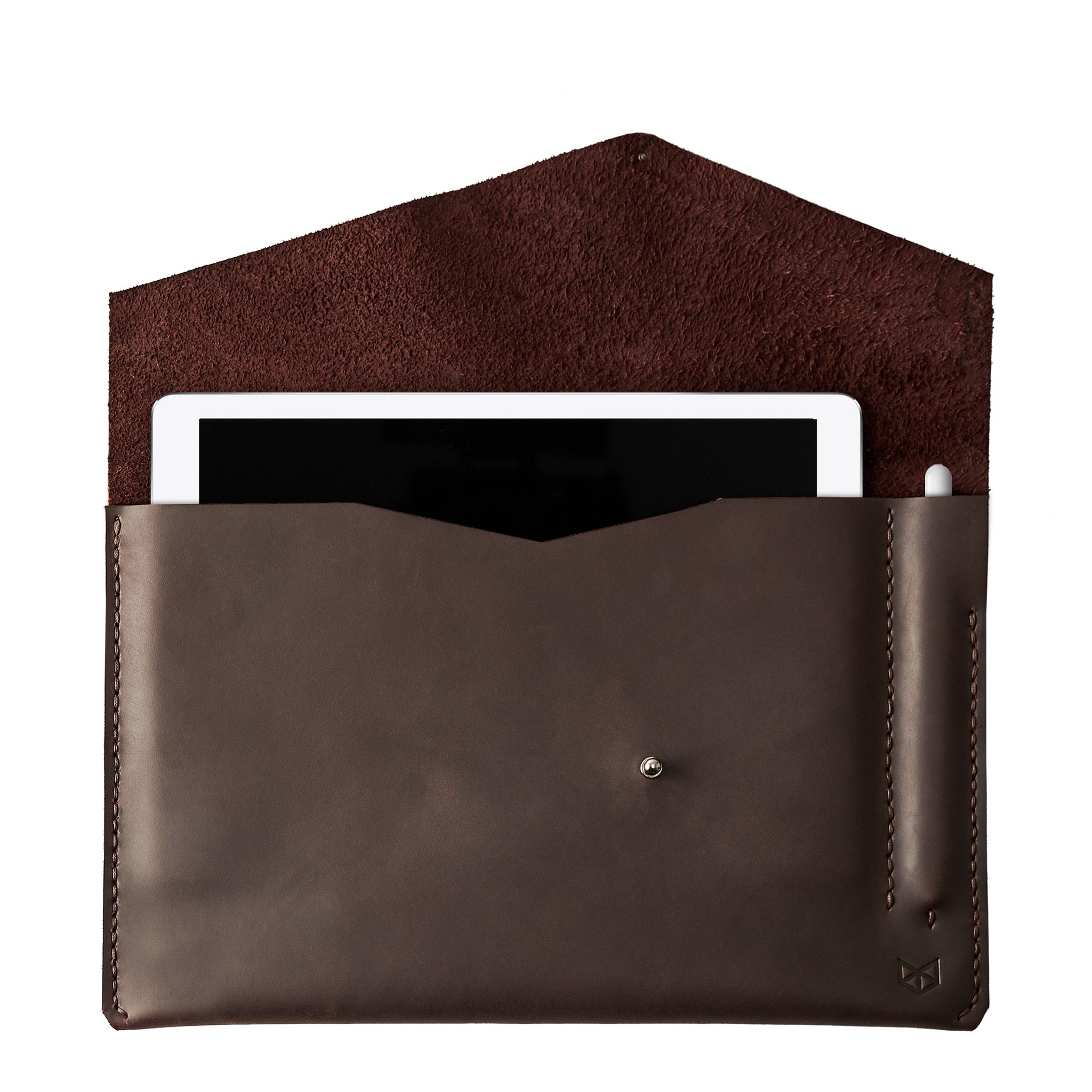 Draftsman 5 iPad Sleeve Case · Marron by Capra Leather