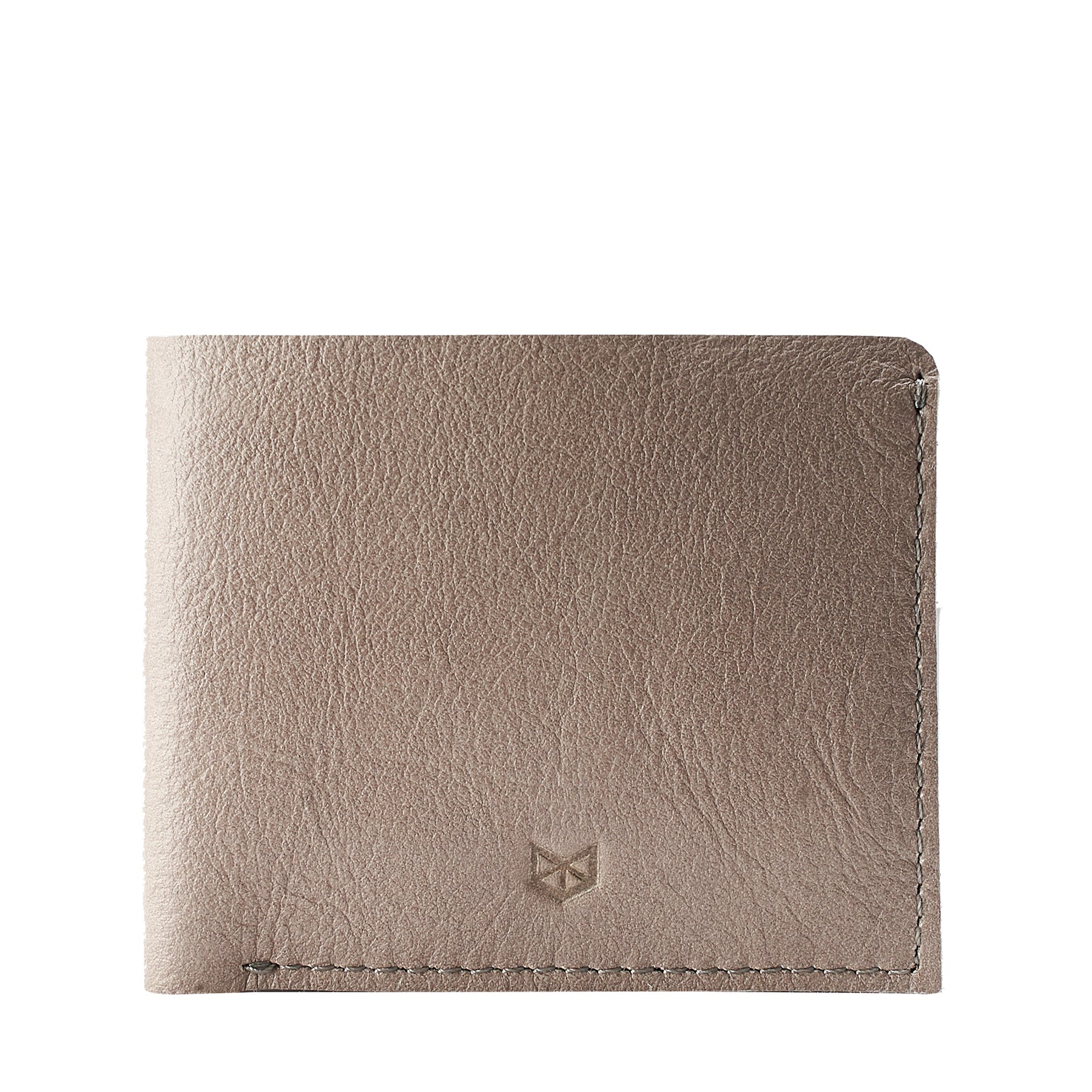 Handmade Slim Men's Bifold Wallet · Grey by Capra Leather