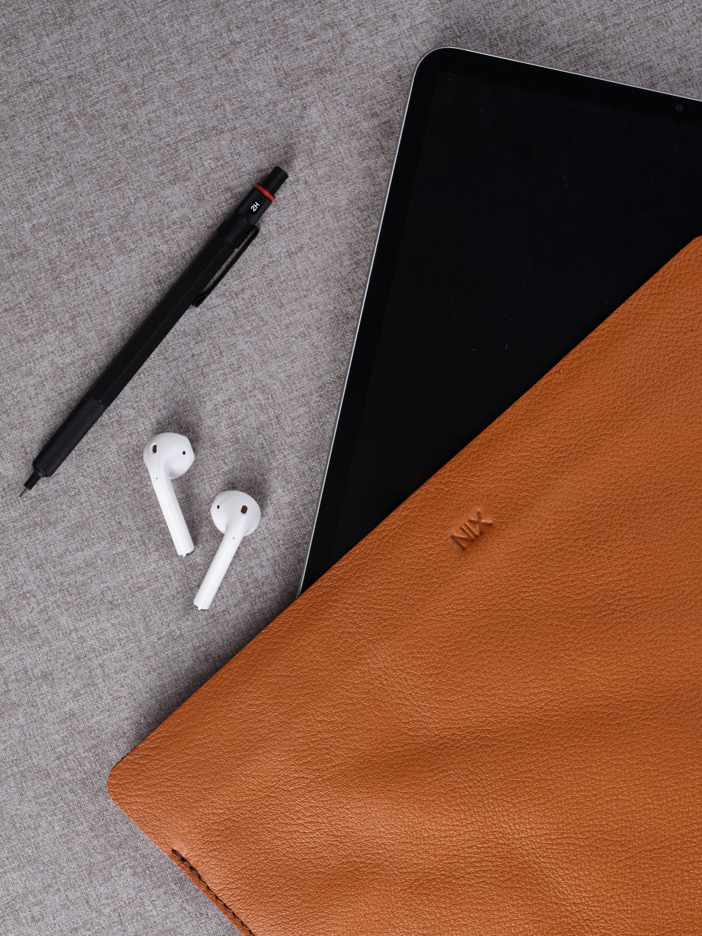 Draftsman 7 iPad Sleeve Cover · Tan by Capra Leather