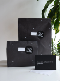 Holiday Christmas Gift Wrap by Capra Leather