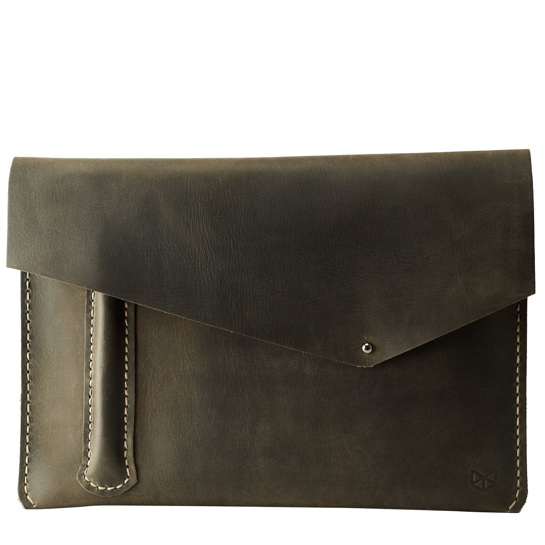 Handmade Draftsman 4 Google Pixelbook Case · Green by Capra Leather