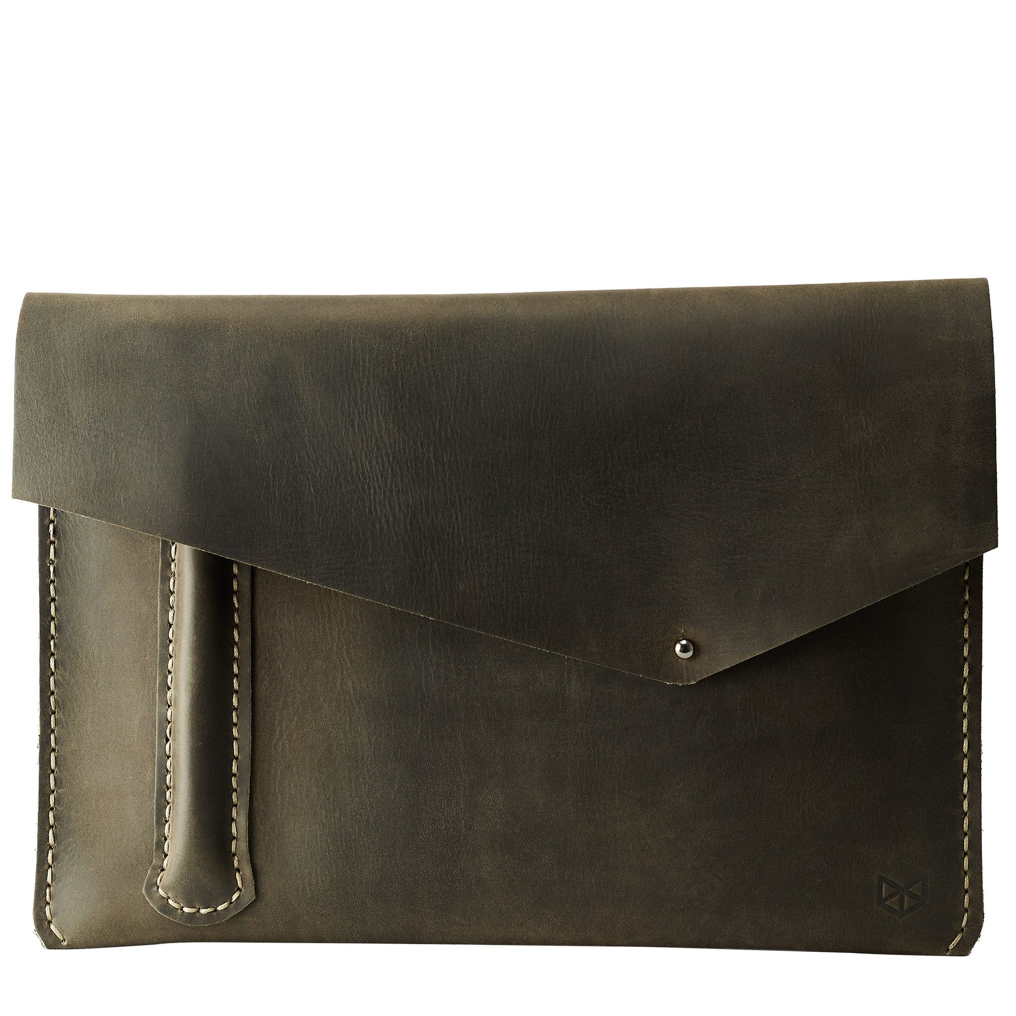 Handmade Draftsman 4 Google Pixelbook Case · Green by Capra Leather