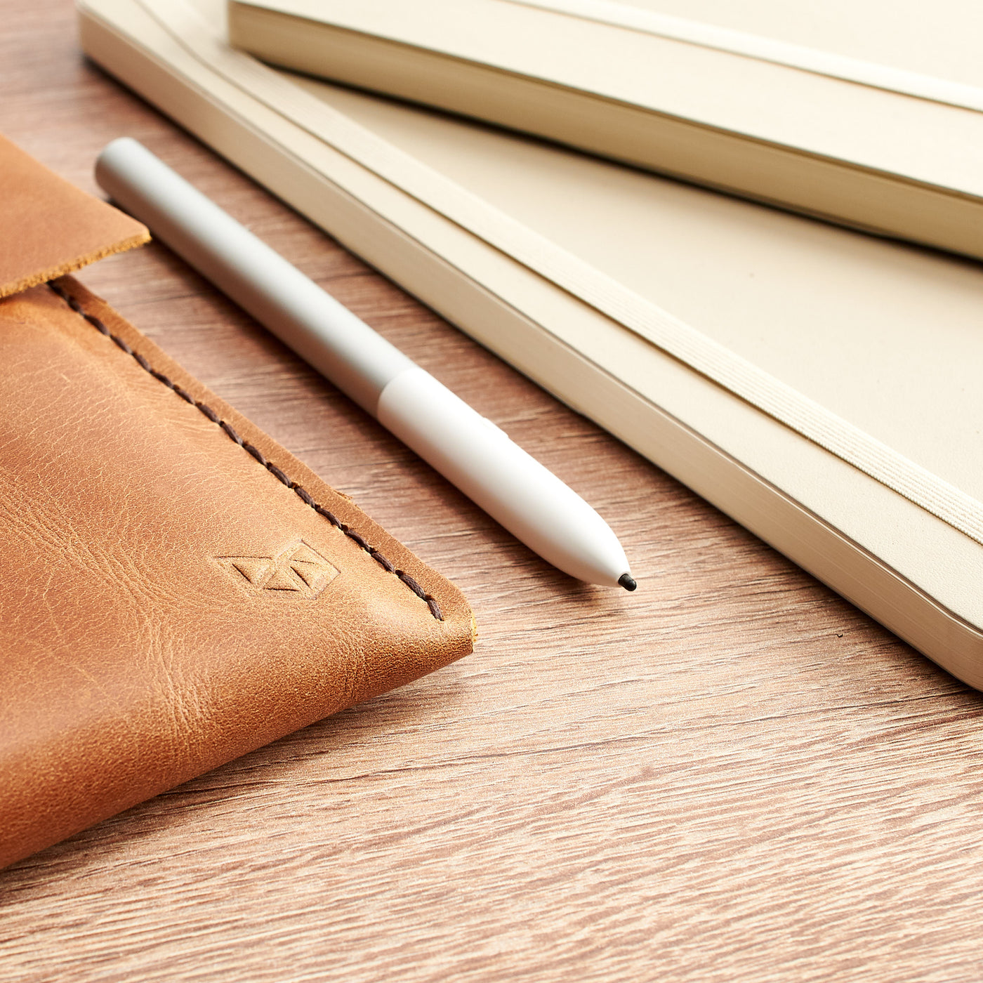 Handmade Draftsman 1 Google Pixelbook Case · Tan by Capra Leather