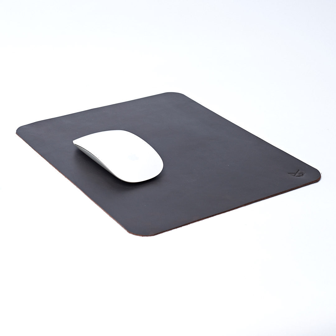 Handmade Jumbo Mouse Pad Kit · Dark Brown by Capra Leather