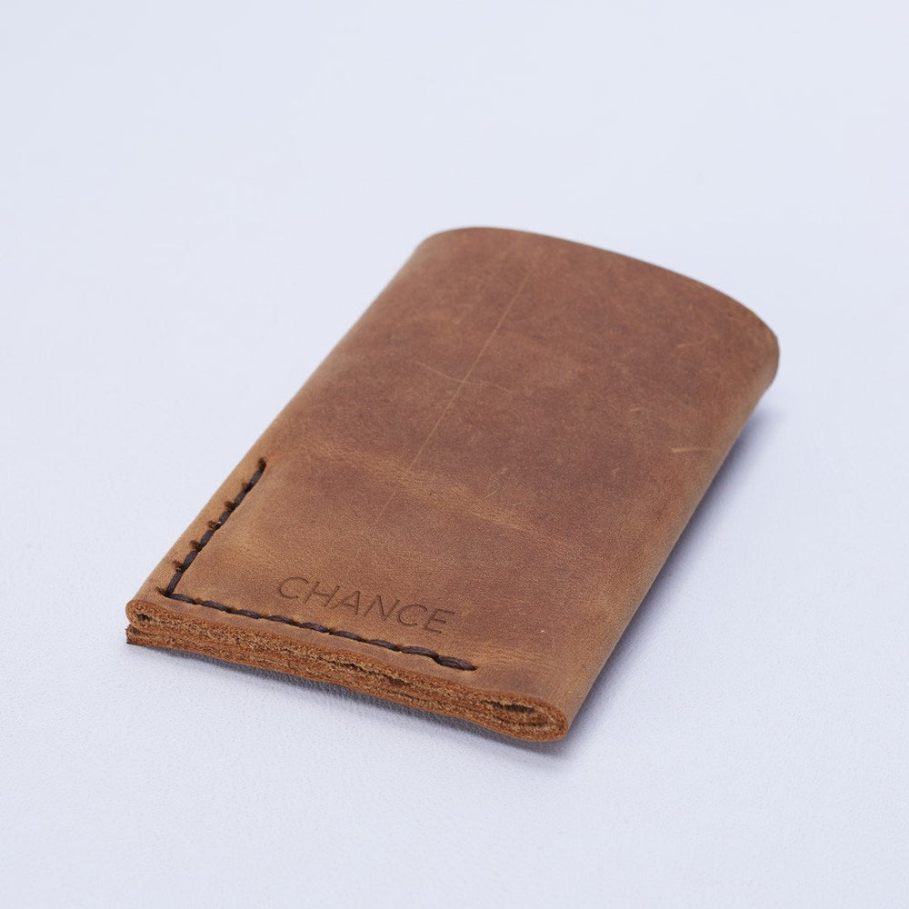 Hand Stitched Slim Men's Kuo Wallet by Capra Leather